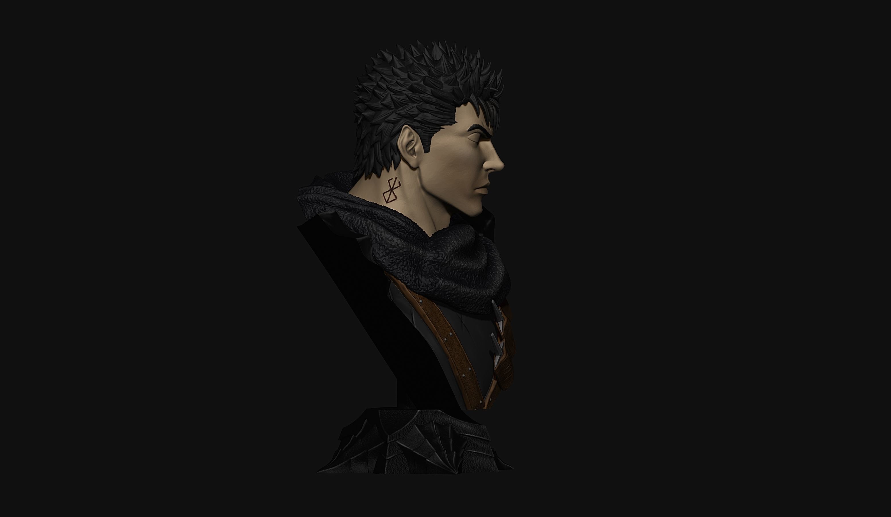 Guts - Berserk 3D model 3D printable | CGTrader
