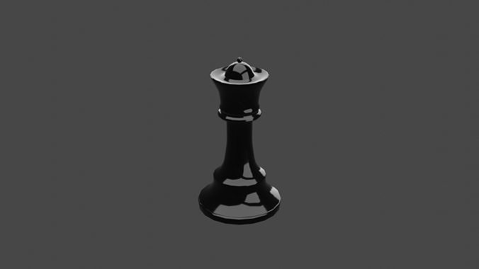 Chess Queen 3D model | CGTrader