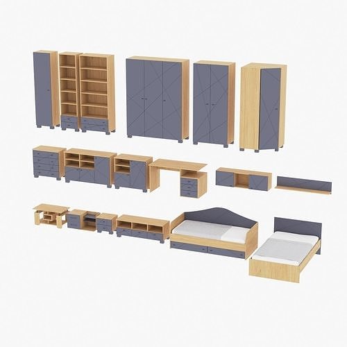 Collection of modern furniture 3D model | CGTrader