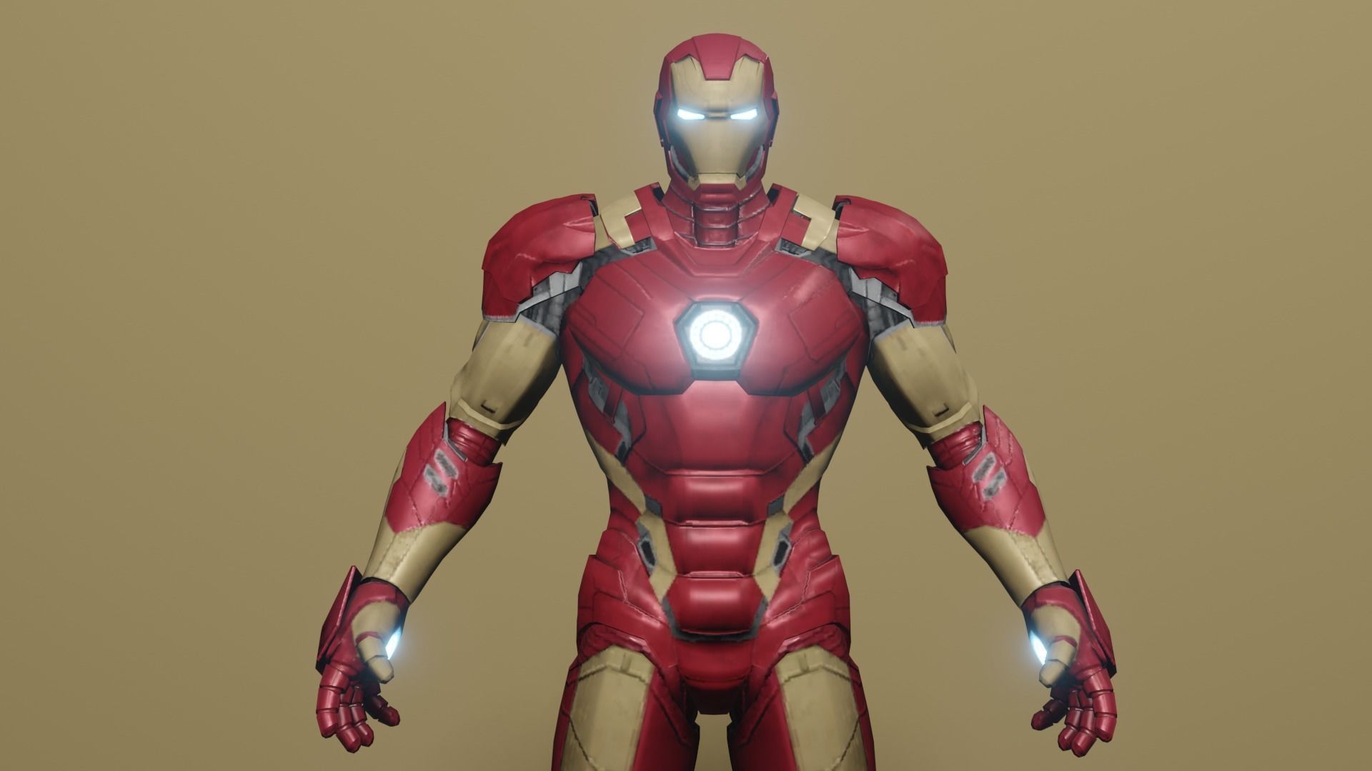 Iron Man Bleeding Edge 3D model rigged | CGTrader