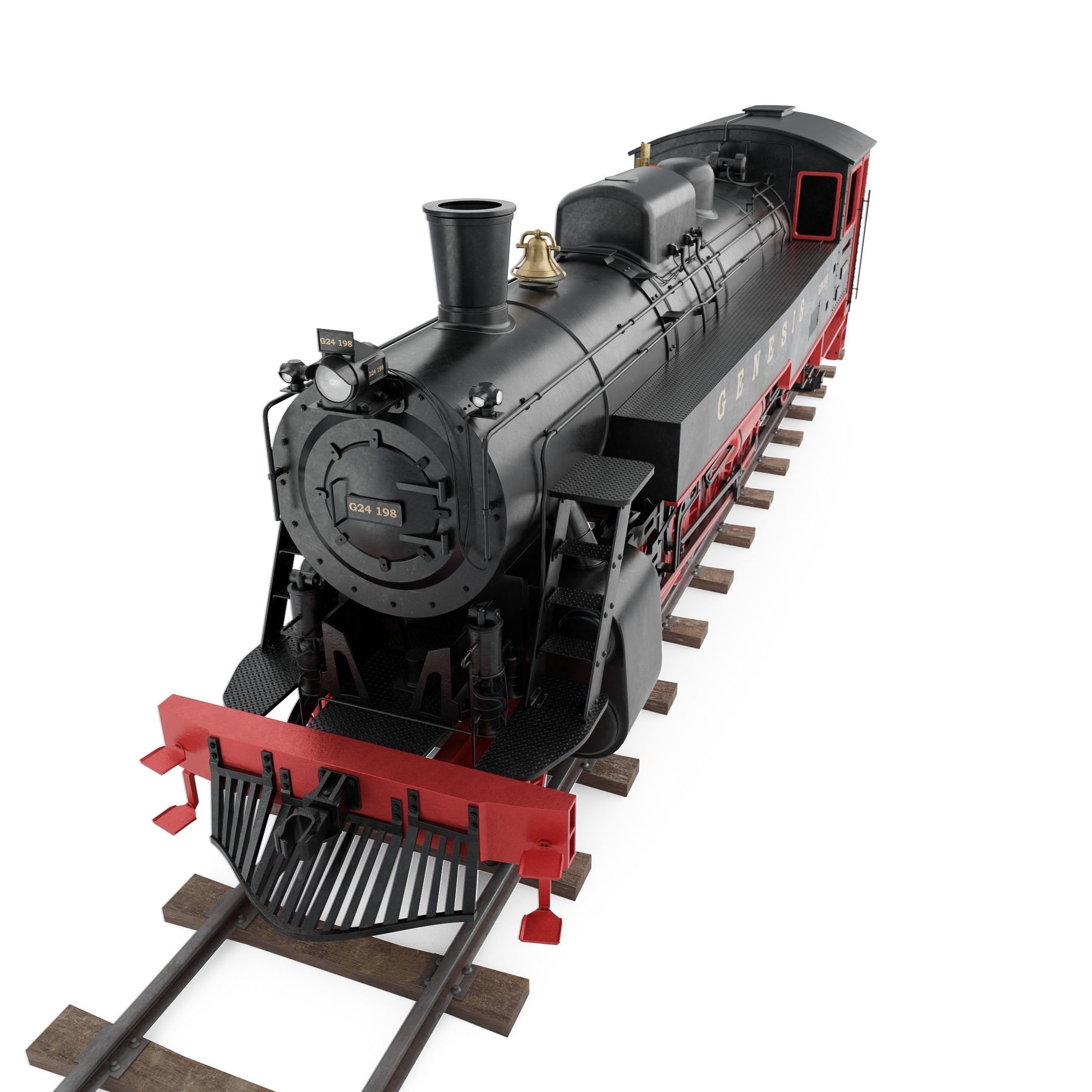 Steam Locomotive 3D model | CGTrader