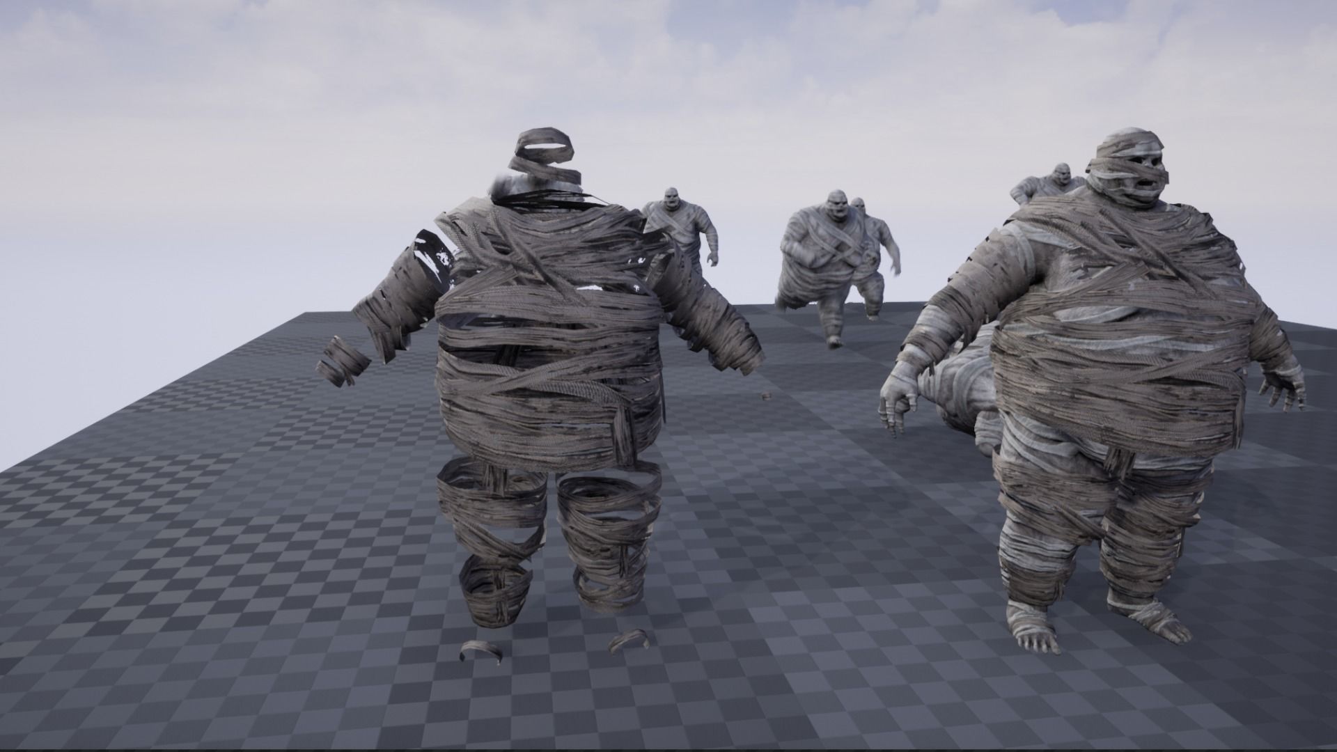 3D model Mummy fat VR / AR / low-poly | CGTrader