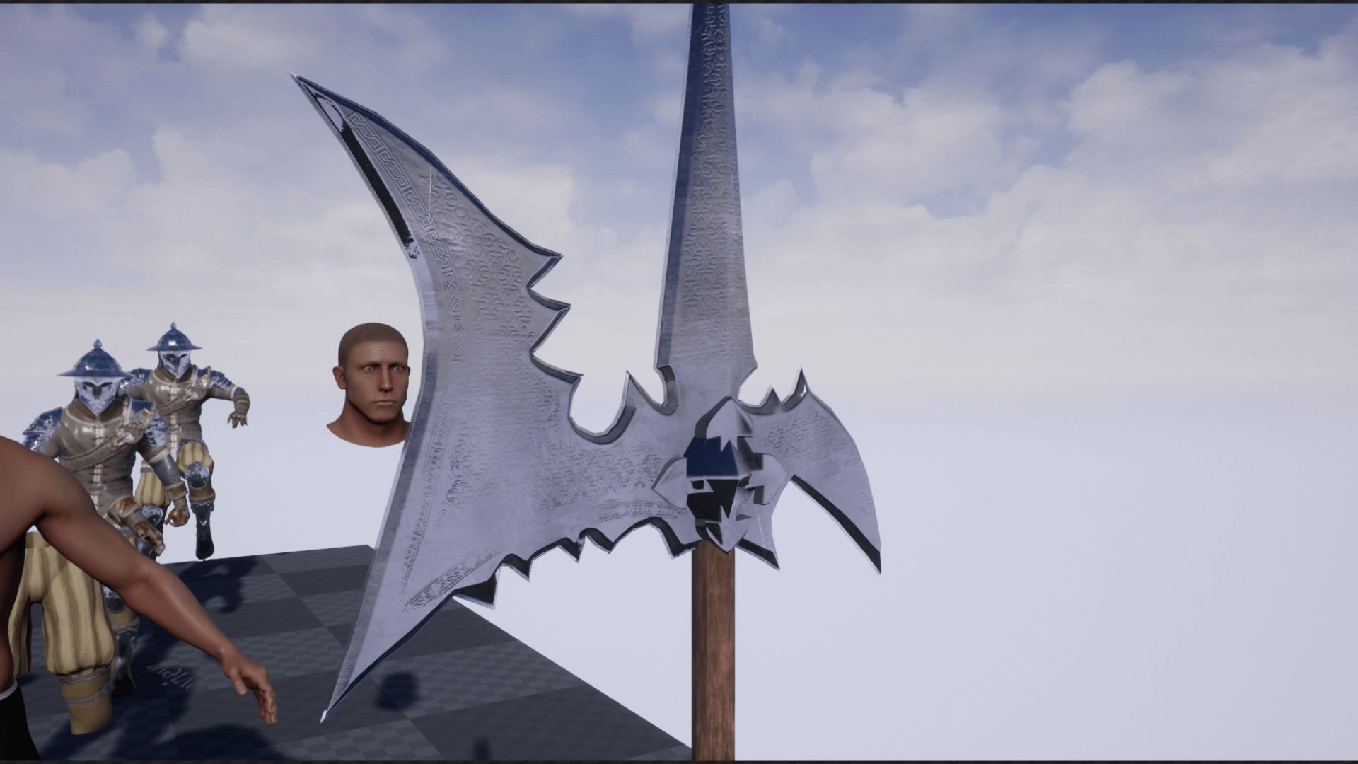 3D model Mercenary VR / AR / low-poly | CGTrader