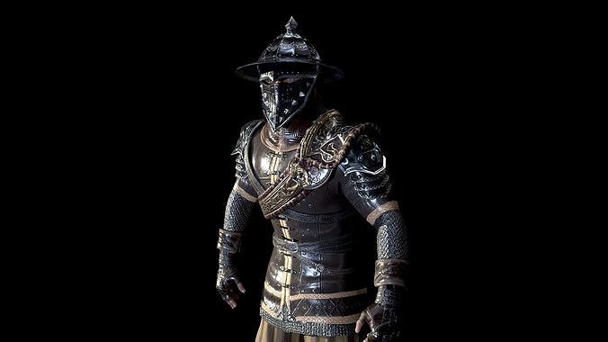 3D model Mercenary VR / AR / low-poly | CGTrader