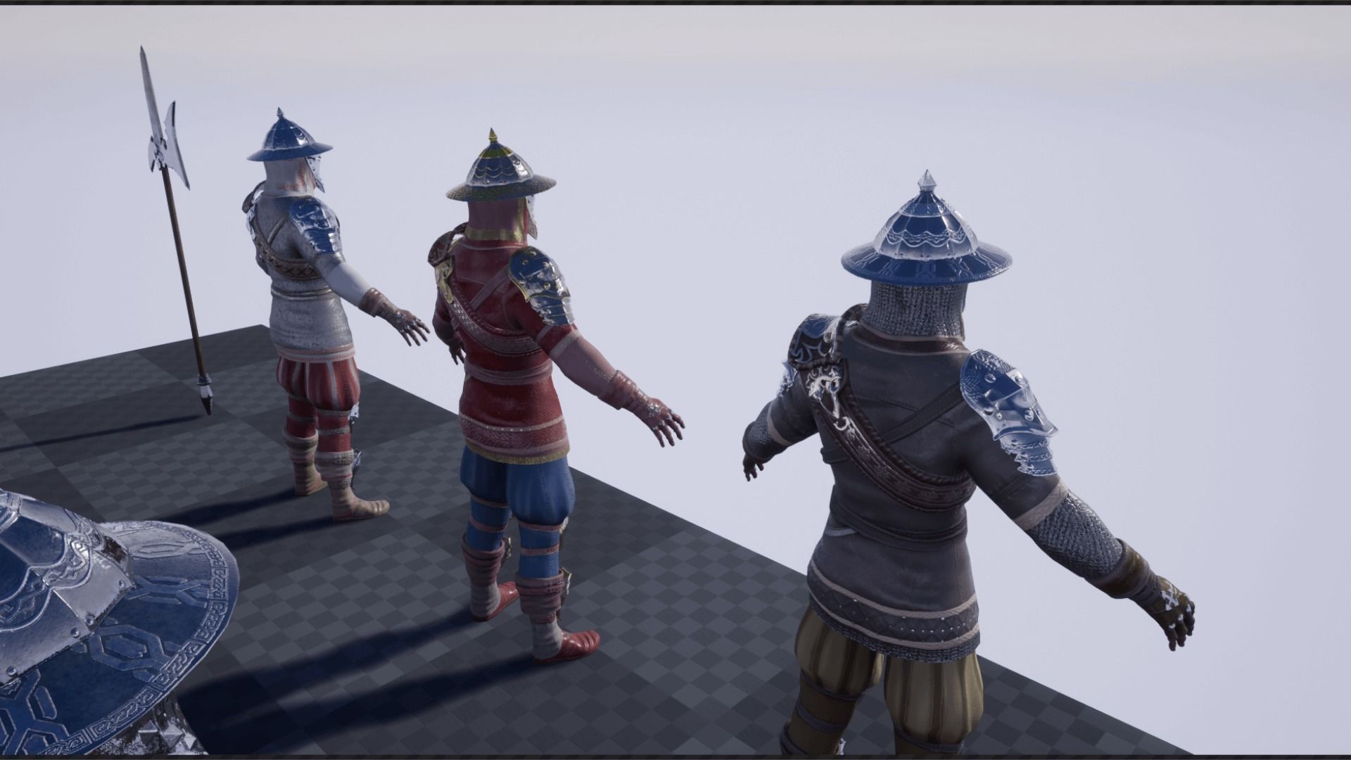 3D model Mercenary VR / AR / low-poly | CGTrader