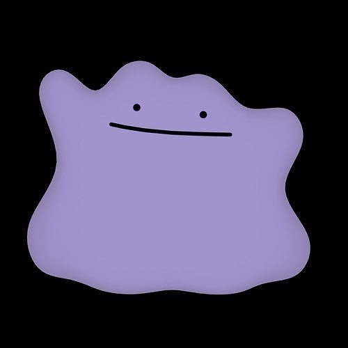 Pokemon Ditto 3D model | CGTrader