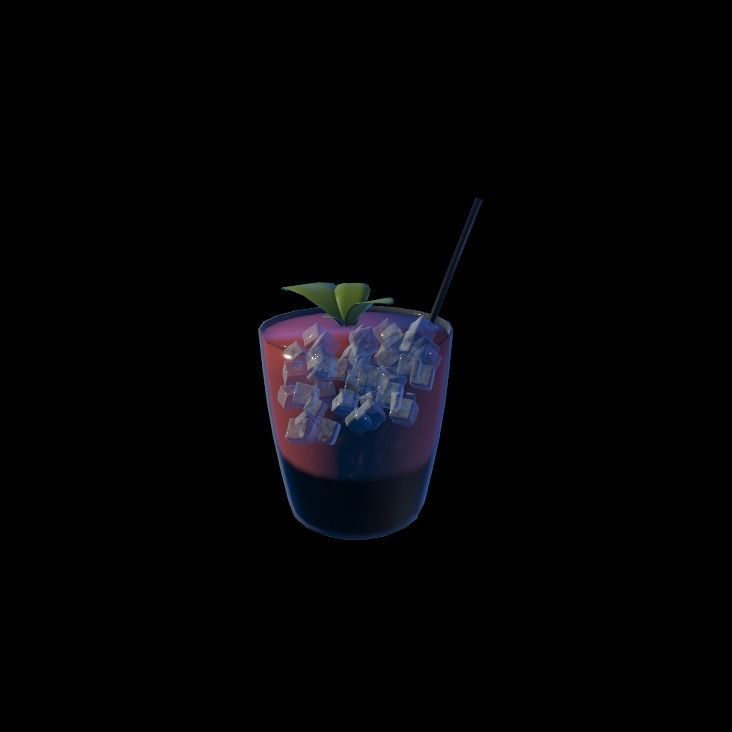 cocktail type 3 3D model | CGTrader