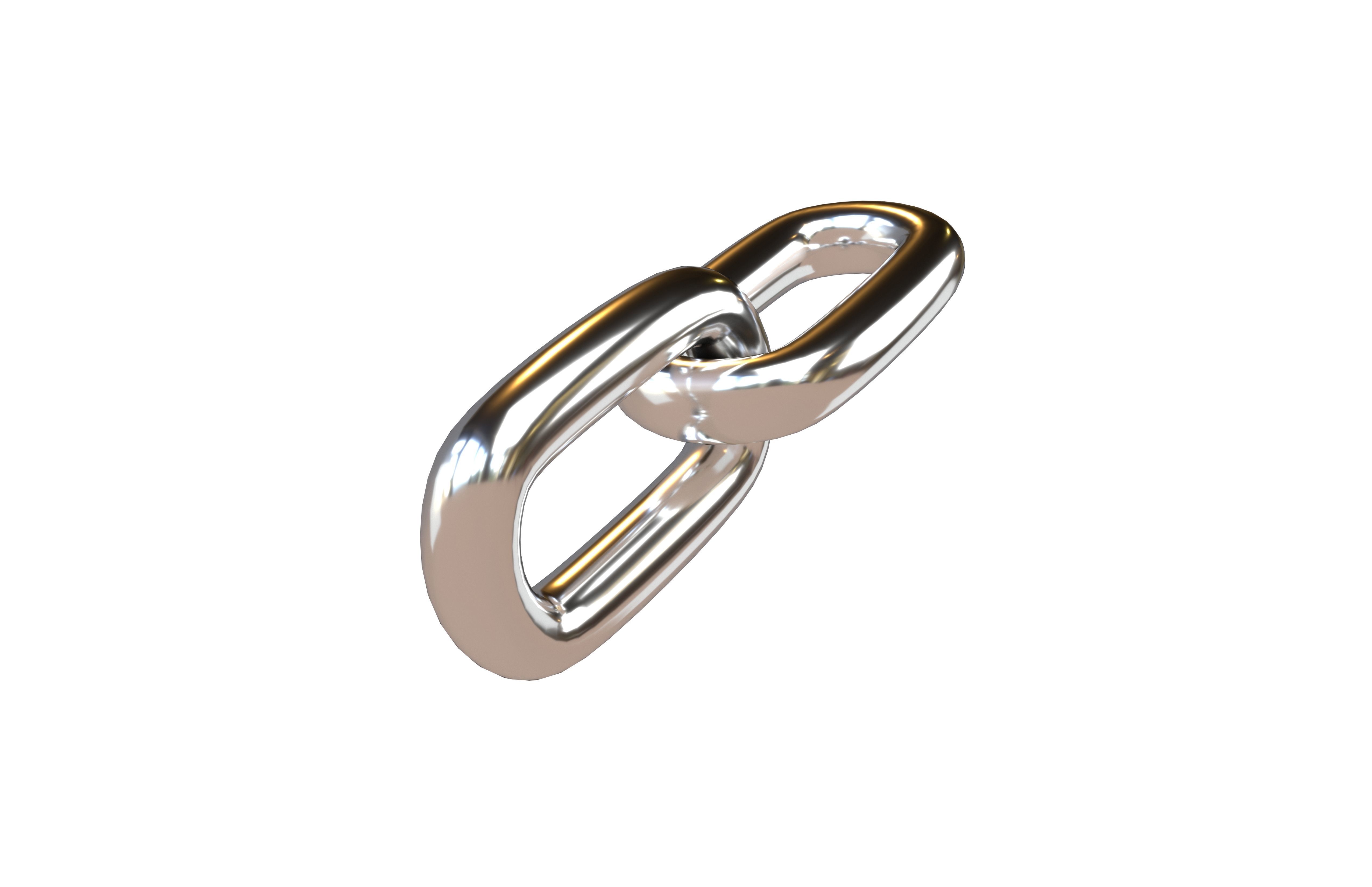 3D model Chain Link Icon v1 001 VR / AR / low-poly | CGTrader