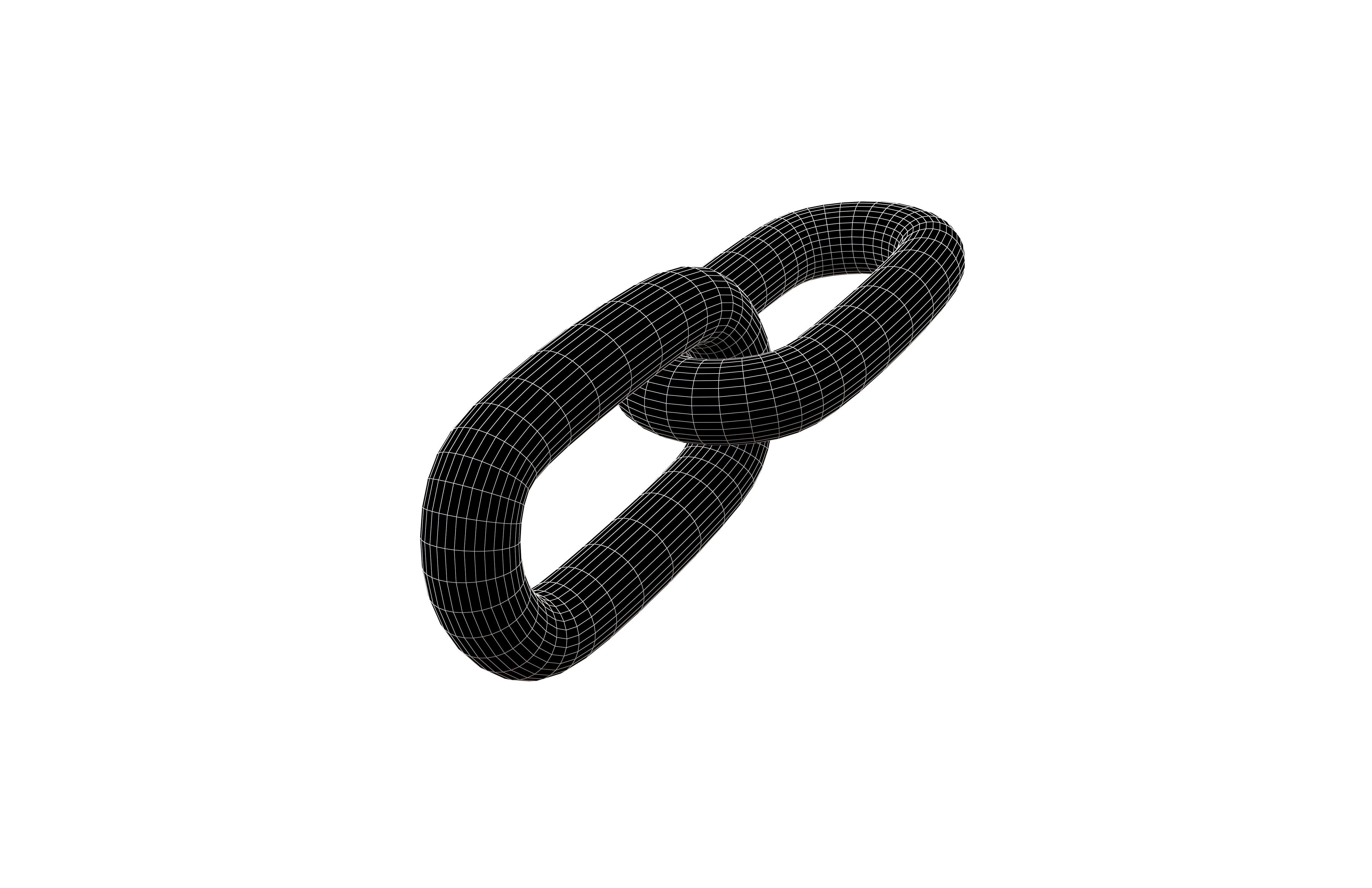 3D model Chain Link Icon v1 004 VR / AR / low-poly | CGTrader