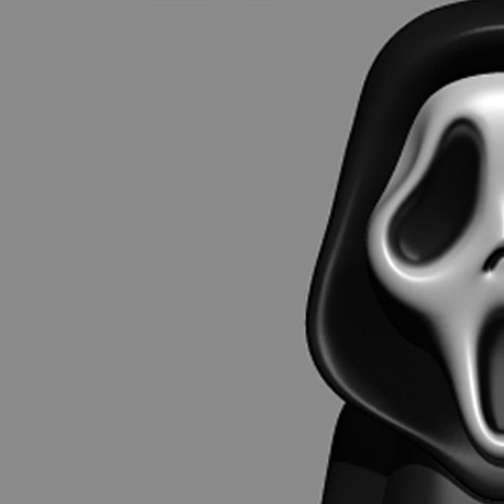 Ghost Face 3D model 3D printable | CGTrader