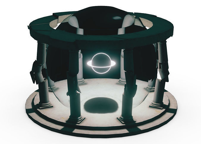 3D model Temple of Time VR / AR / low-poly | CGTrader