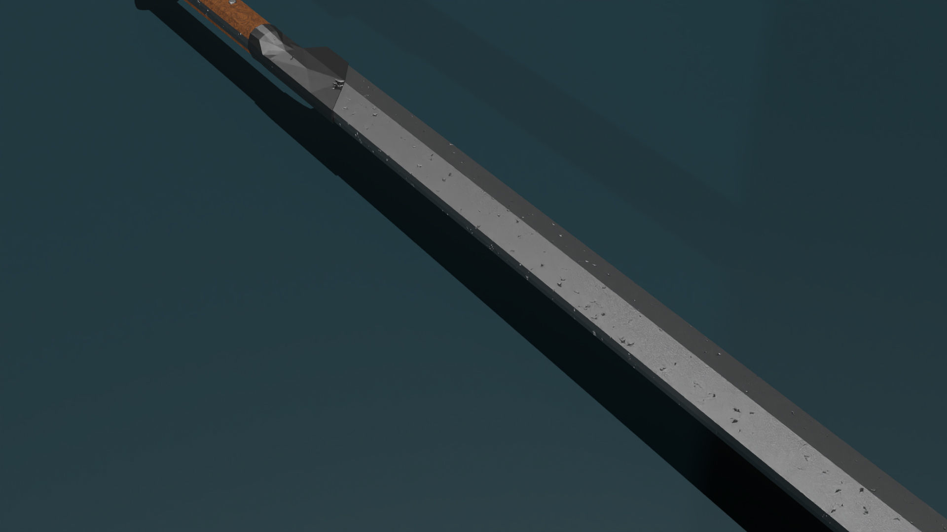 game ready low poly sword samurai free 3D model | CGTrader