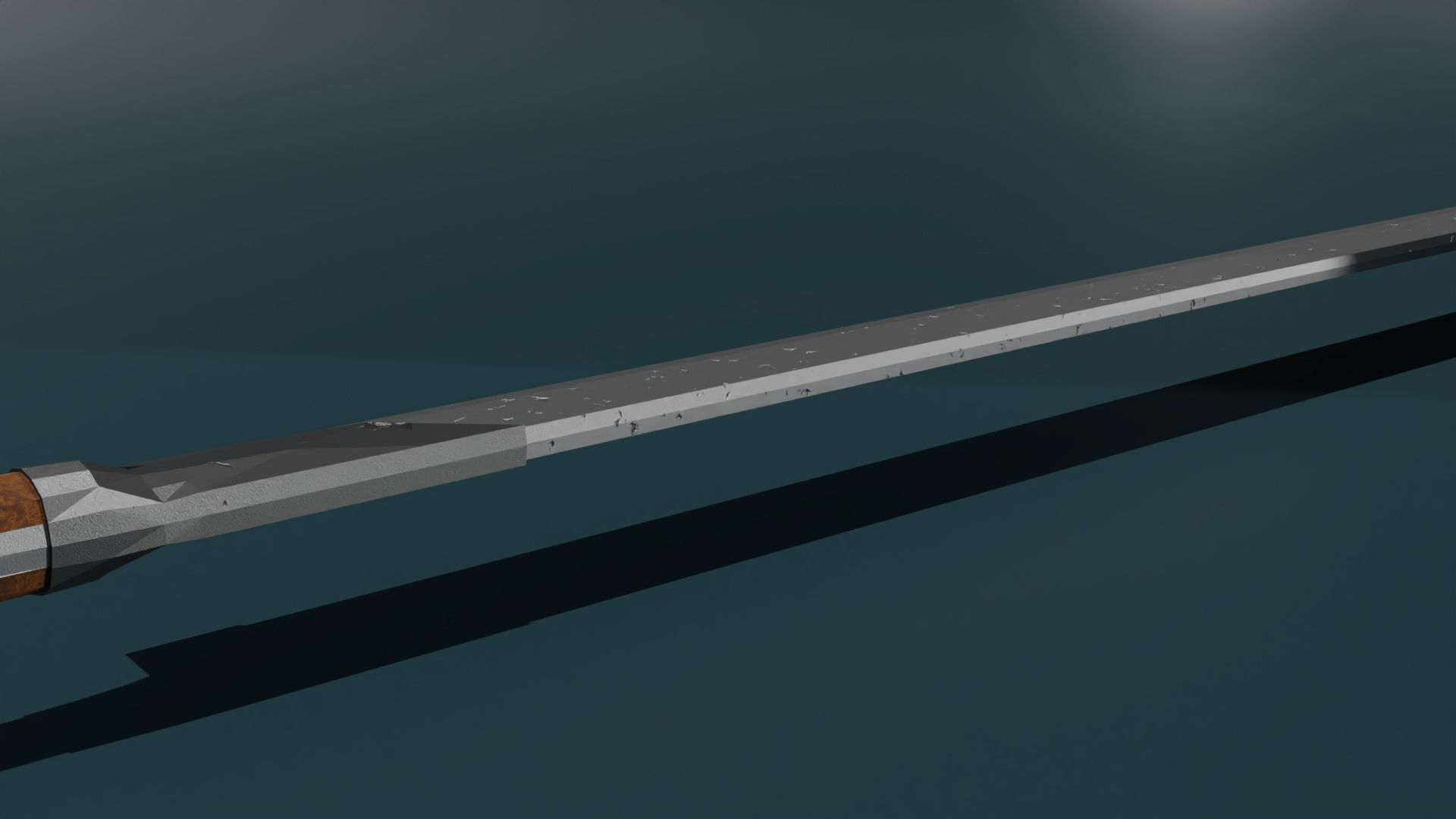 game ready low poly sword free 3D model | CGTrader