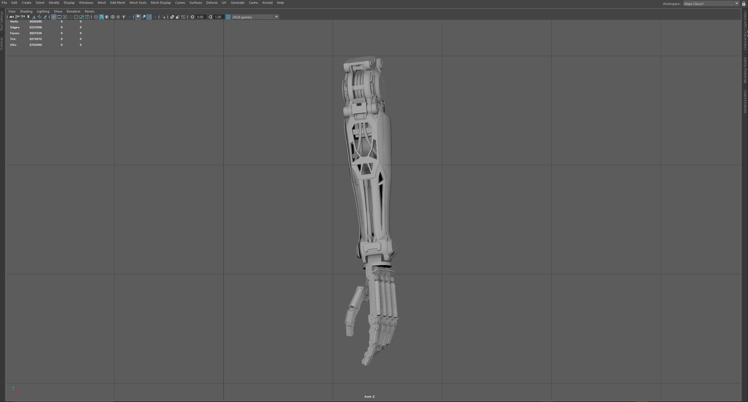 3D RobotArm with UVs 3D model | CGTrader