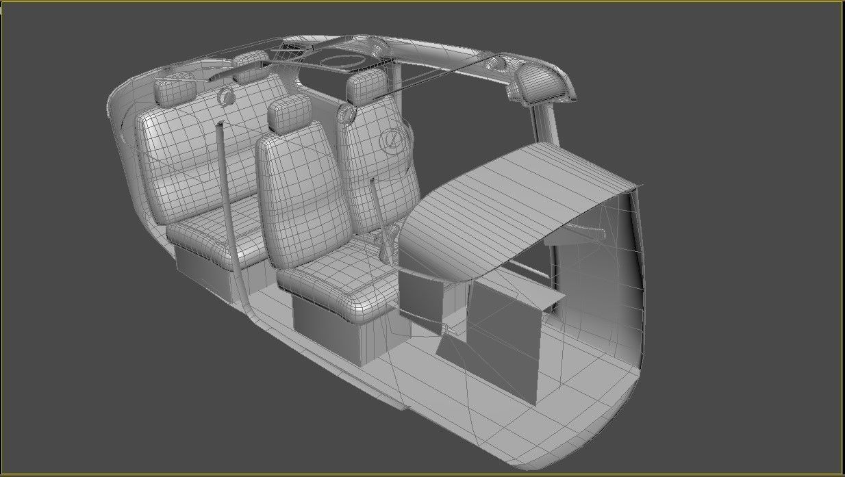 3D model Cessna Airplane with interior VR / AR / low-poly | CGTrader