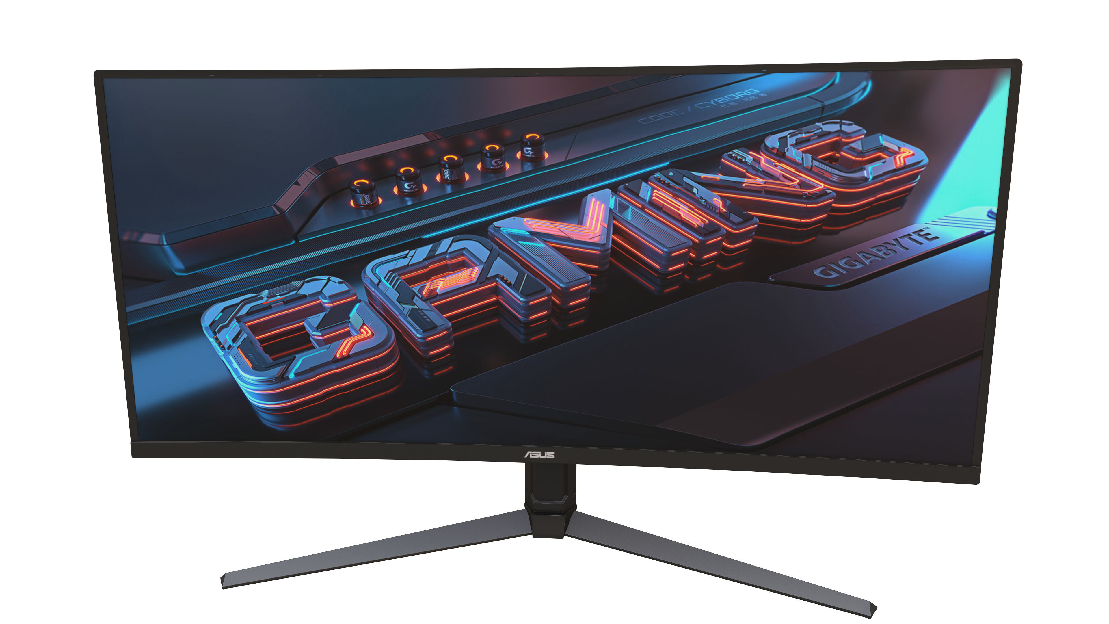 3D model Asus Tuff Gaming Monitor 3D Model VR VR / AR / low-poly | CGTrader