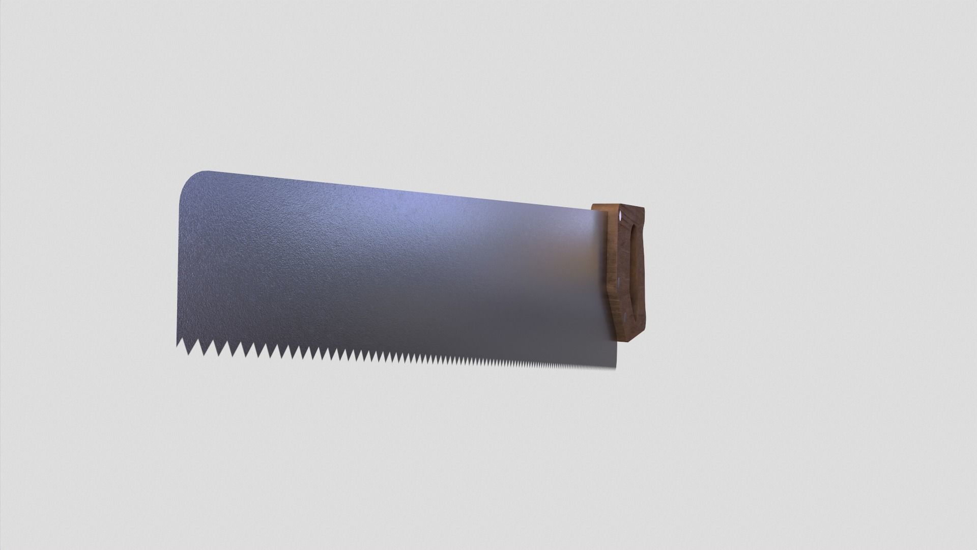 handsaw saw with wooden handle free VR / AR / low-poly 3D model | CGTrader