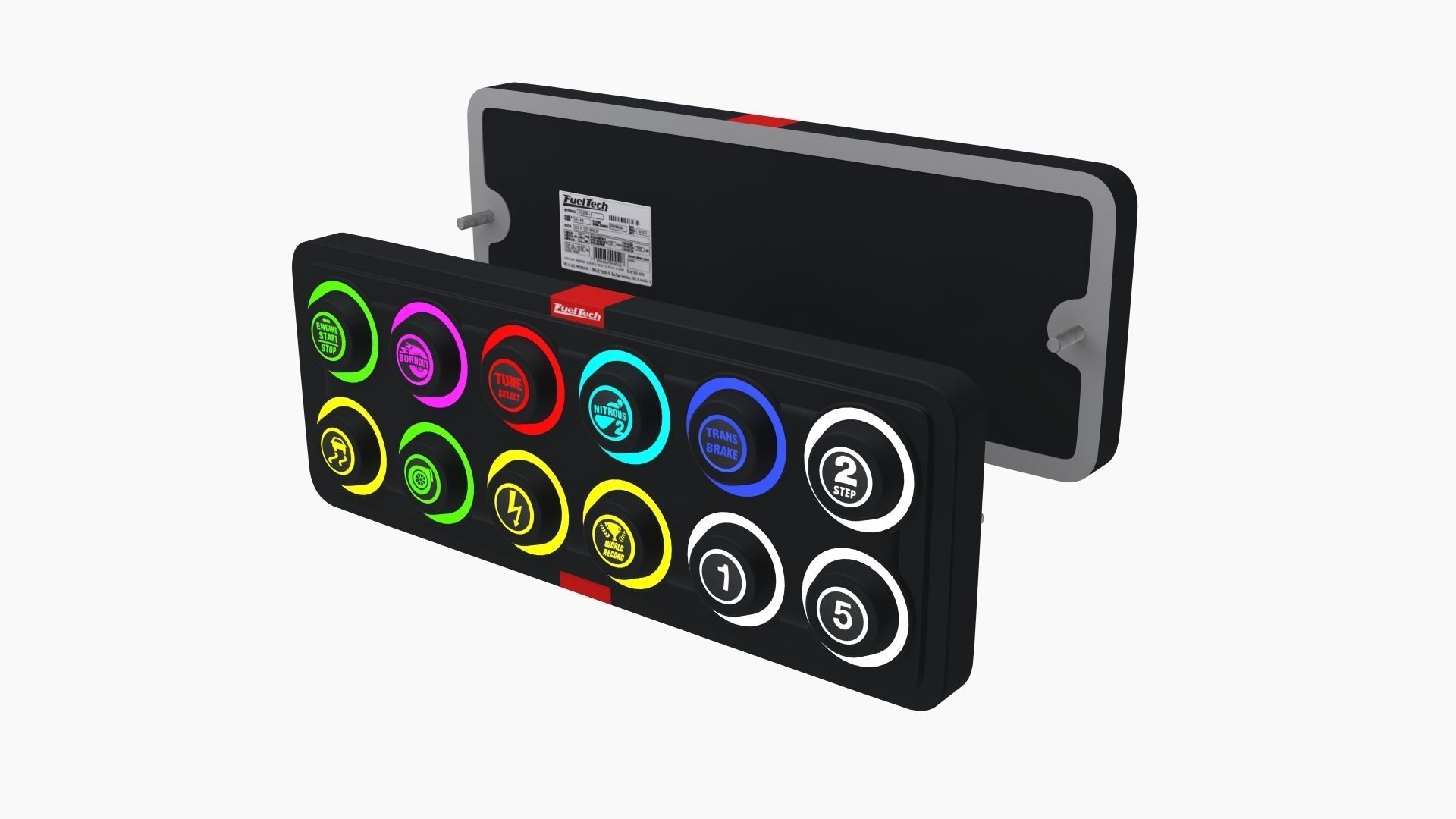 3D model FuelTech SwitchPanel Bundle VR / AR / low-poly | CGTrader