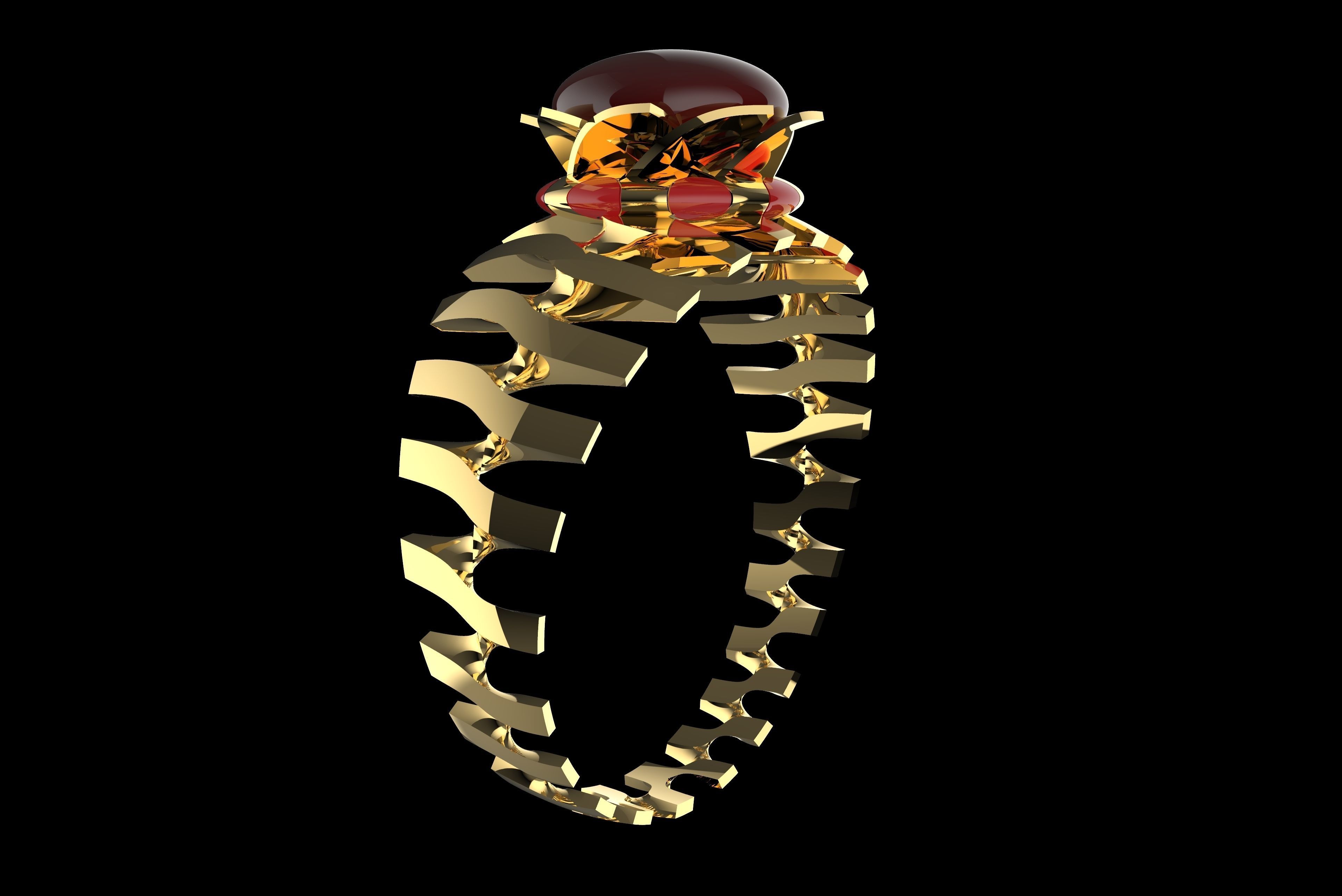 ring gold jewelry 3D model | CGTrader