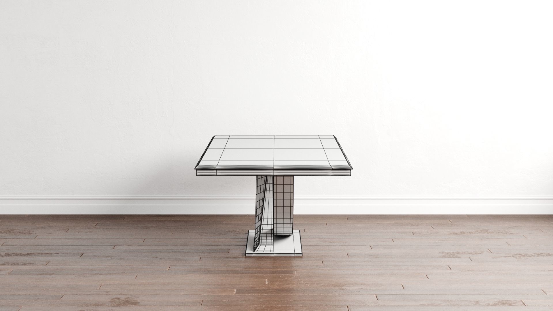 Hausmann Table by Hugues Chevalier 3D model | CGTrader