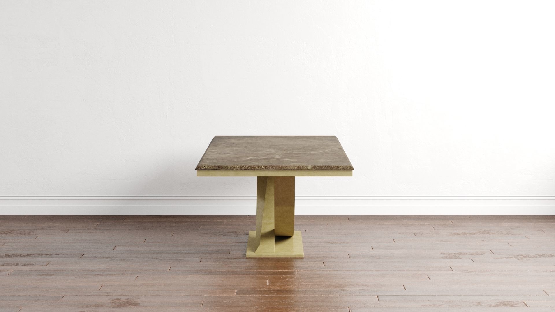 Hausmann Table by Hugues Chevalier 3D model | CGTrader