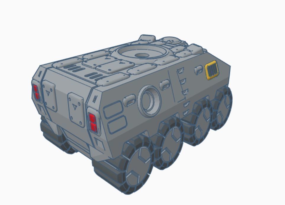 CHIBI-TECH SD - BLACK MAMMOTH MOBILE COMMAND 3D model 3D printable ...