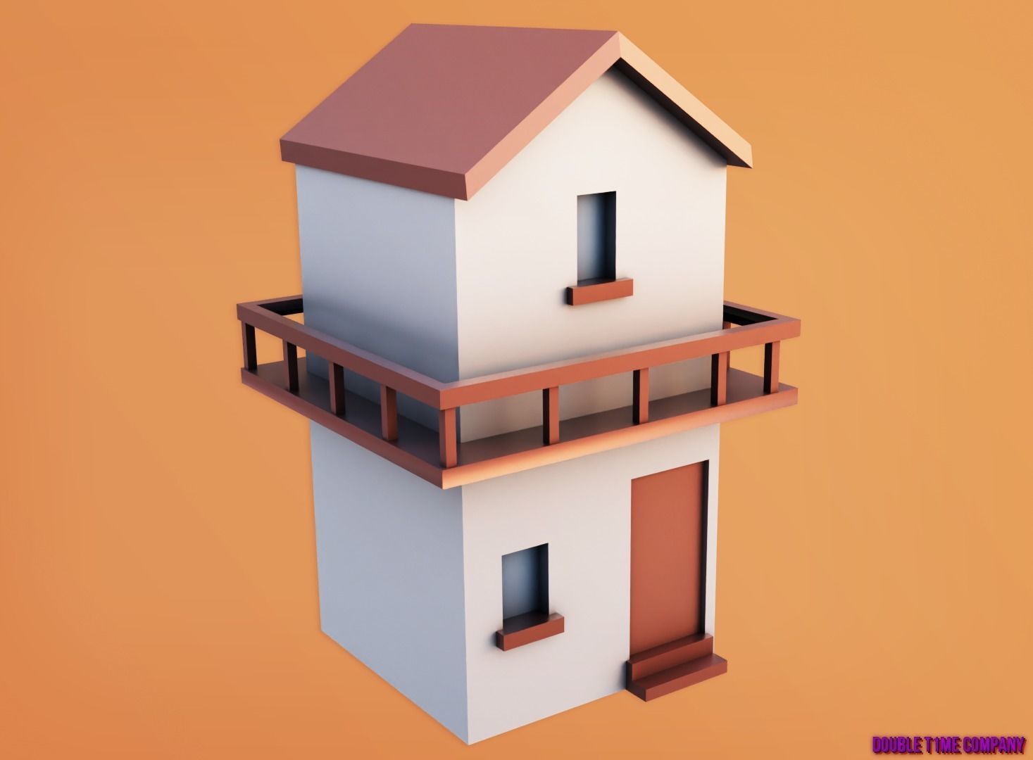 3D model Cartoon houses Pack VR / AR / low-poly | CGTrader