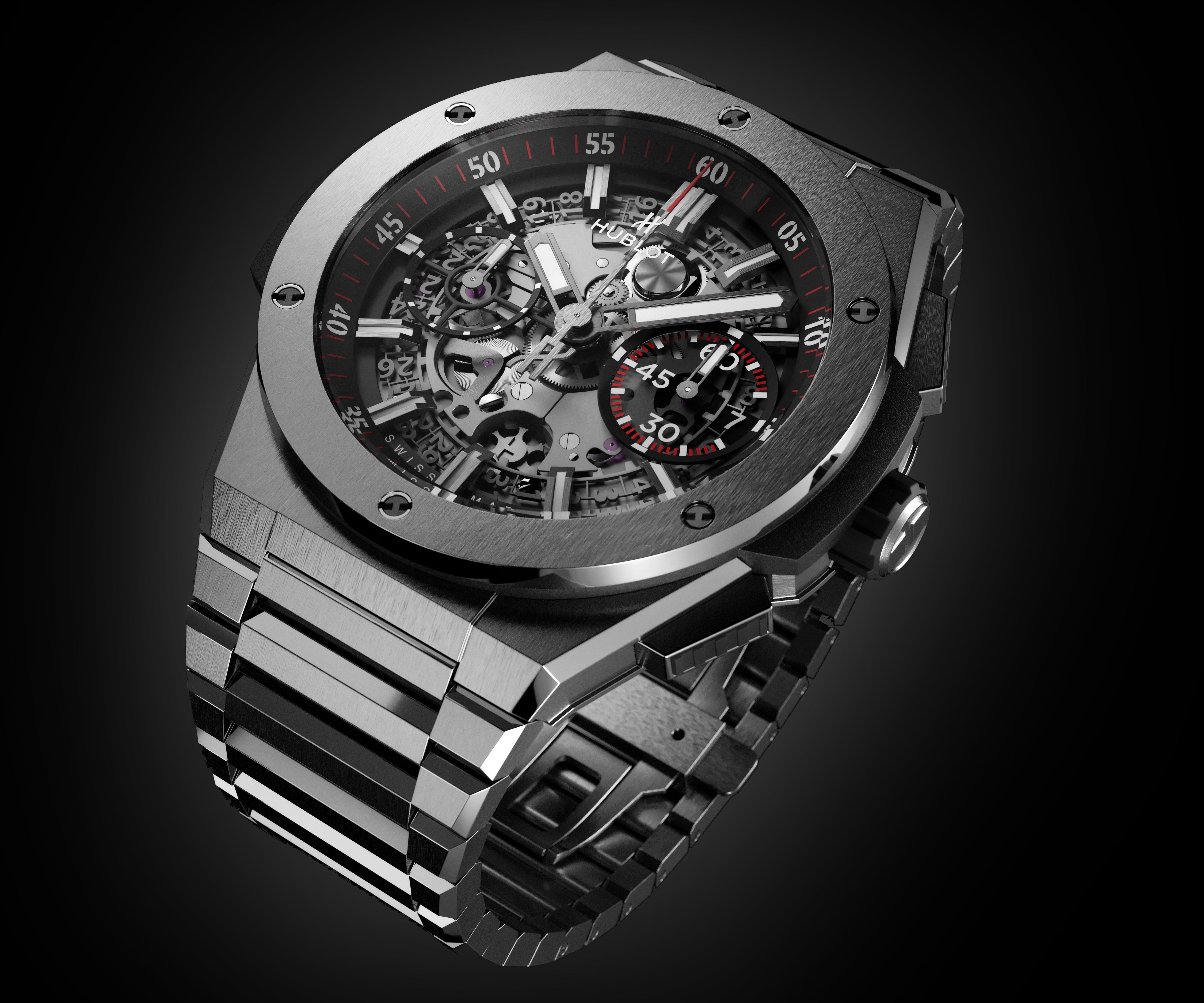 HUBLOT - Big Bang - Integrated Titanium 3D model | CGTrader