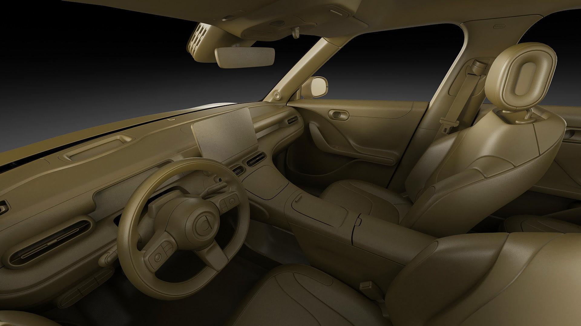 Smart 1 One 2023 with interior 3D model | CGTrader