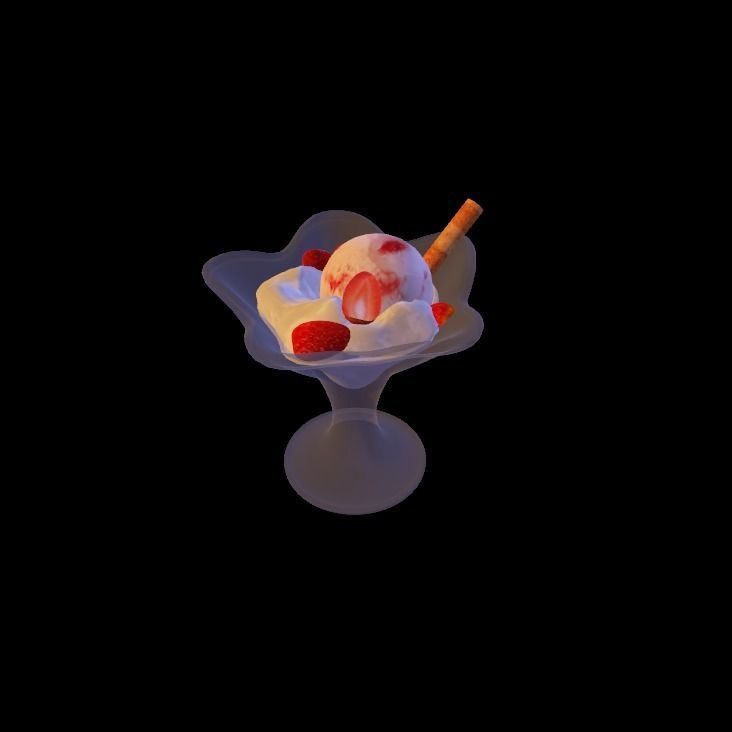 classique sundae 3D model | CGTrader