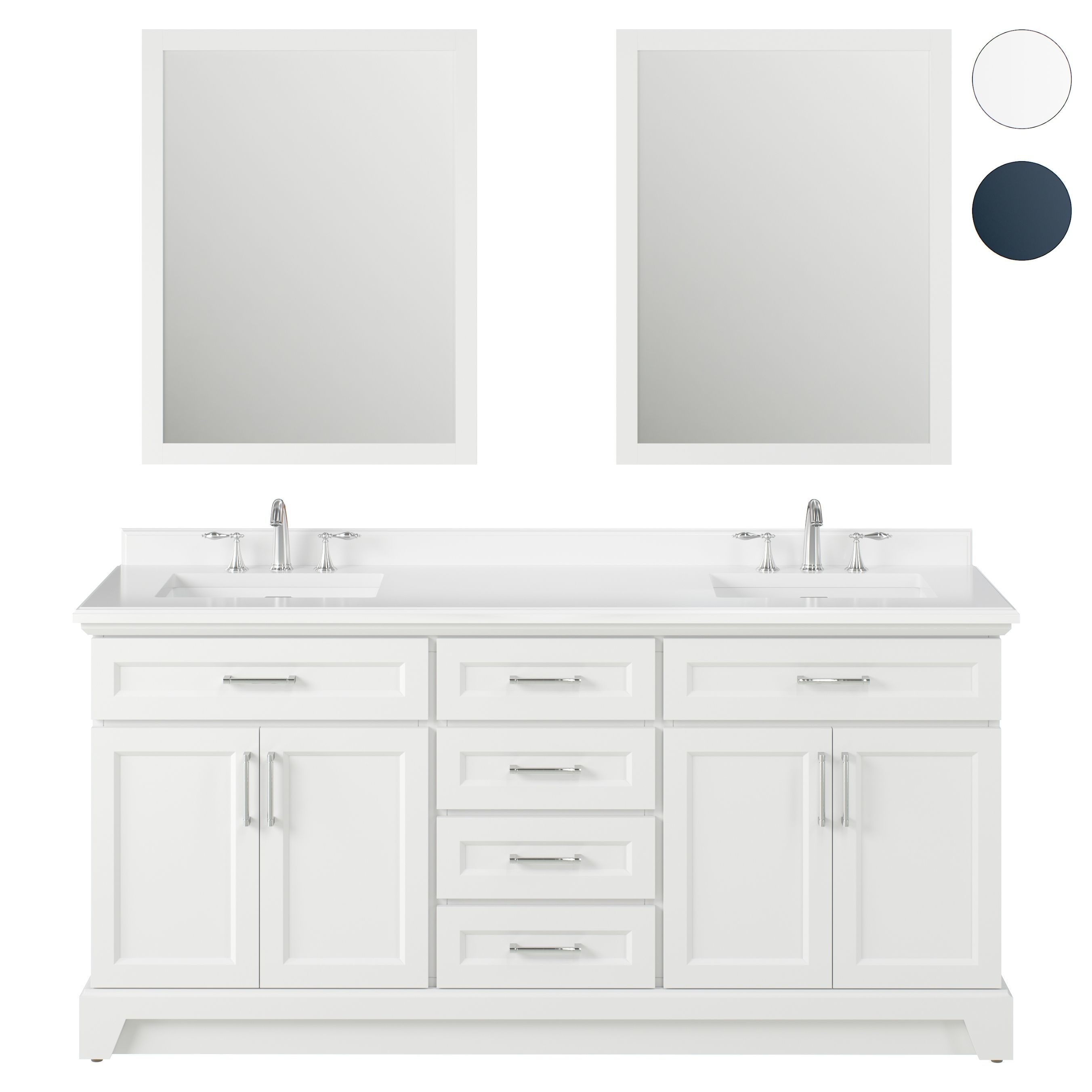 OVE Winston 72 Vanity 3D model | CGTrader