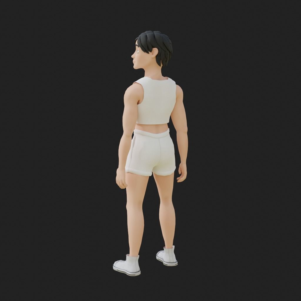 Stylized Customizable Avatar - Male - FREE free VR / AR / low-poly 3D ...
