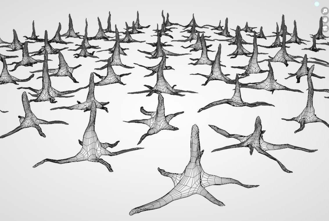 3D model Alien Extraterrestrial Assets 171 3D Models Rocks Plants ...