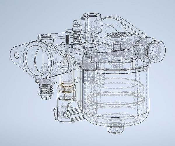 Carburetor 3D model | CGTrader