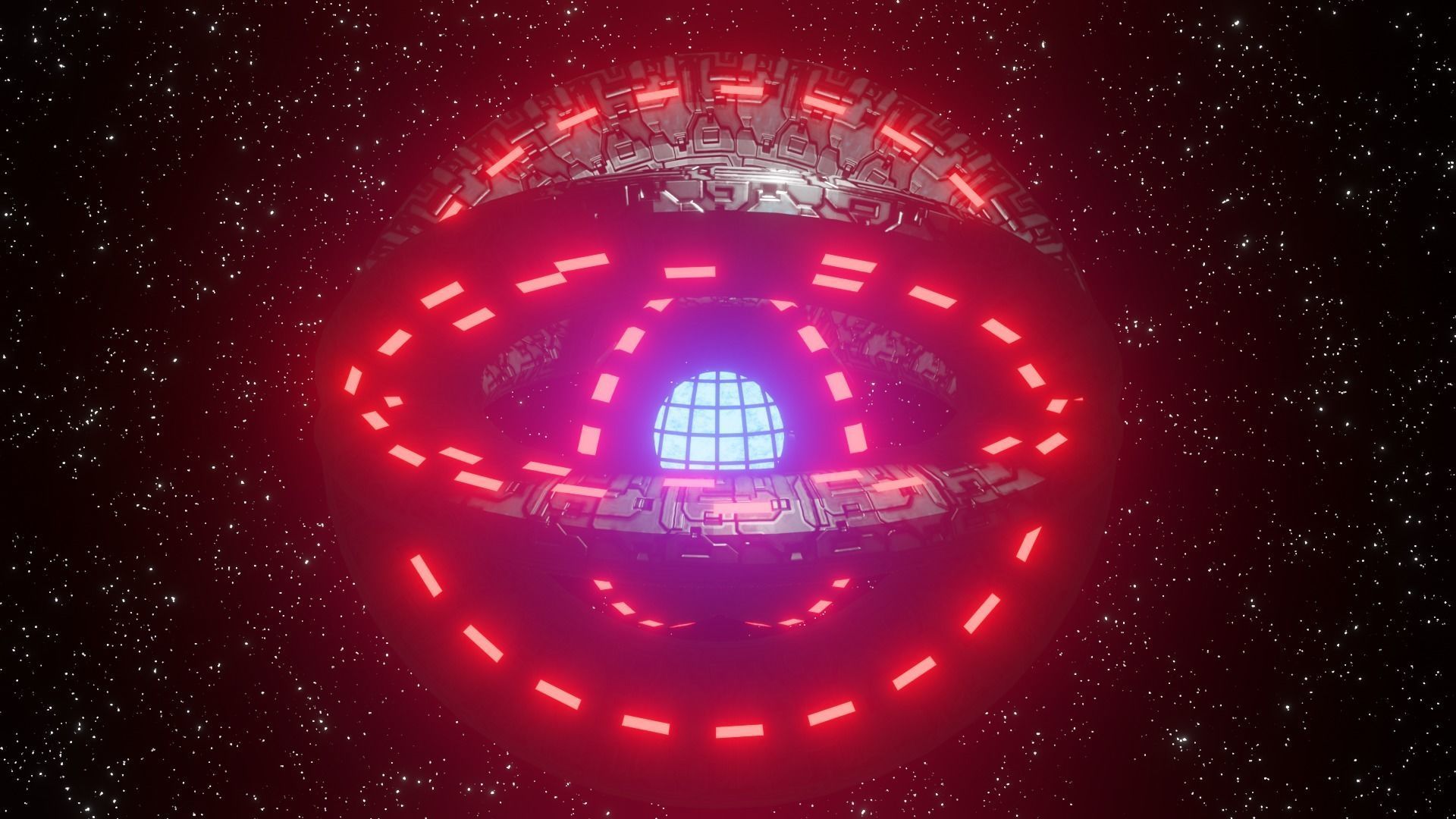 3D model Dyson Sphere Death Star VR / AR / low-poly | CGTrader