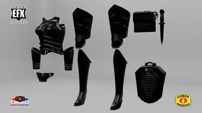 Baroness GIJOE FanArt 3D model 3D printable | CGTrader