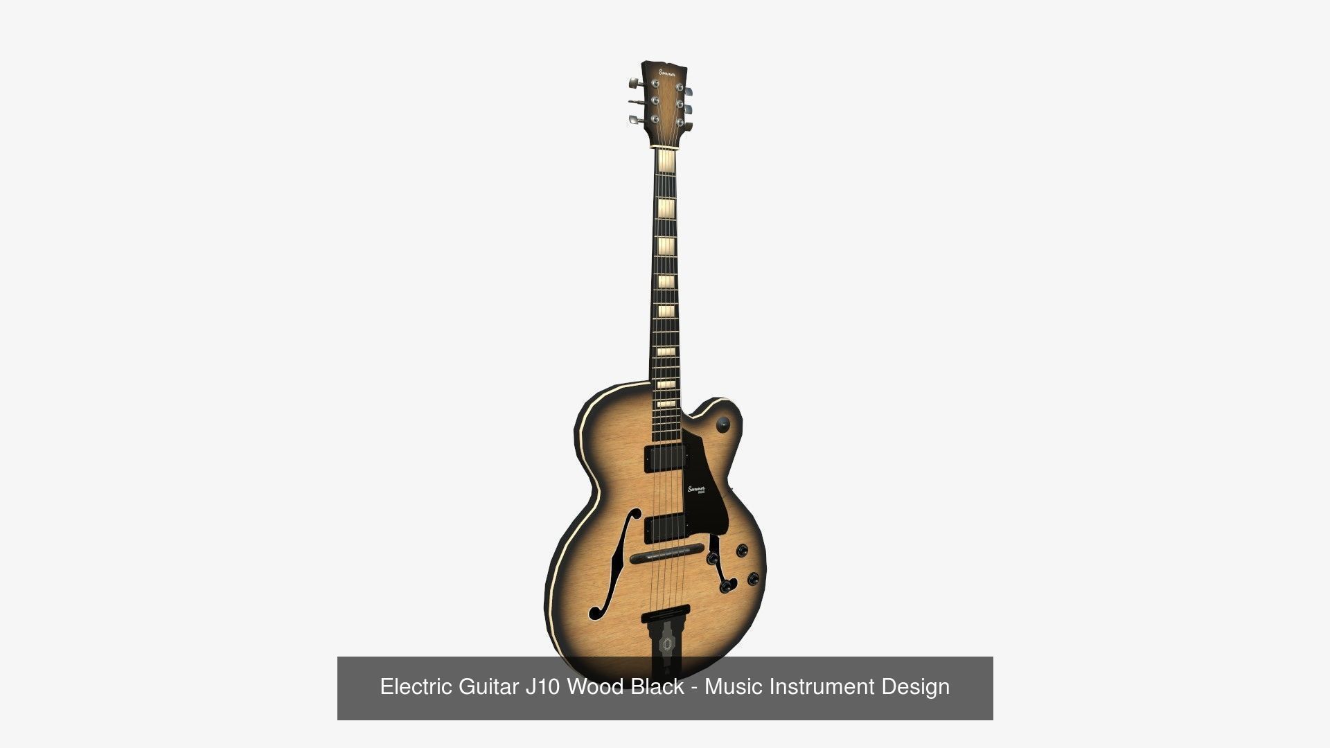 10 Electric Guitar J Collection - Music Instrument Design | CGTrader