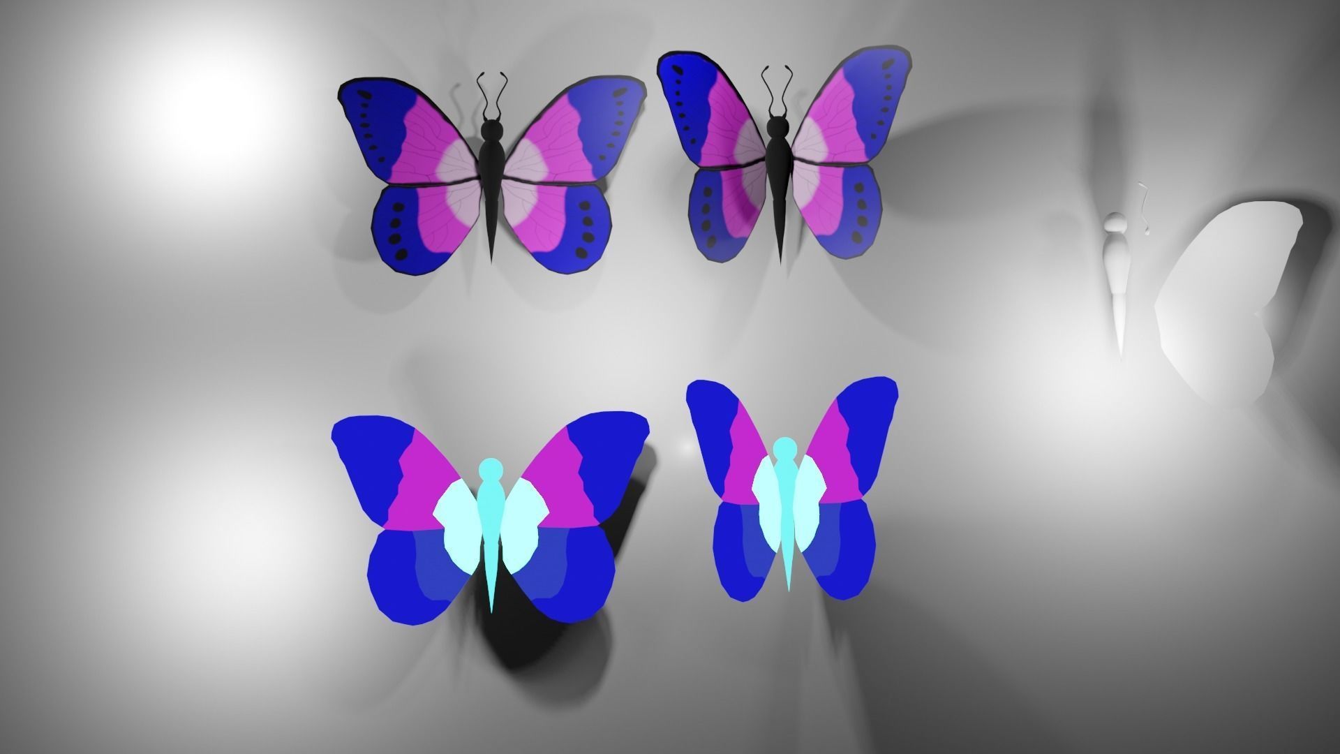 Butterfly free 3D model | CGTrader