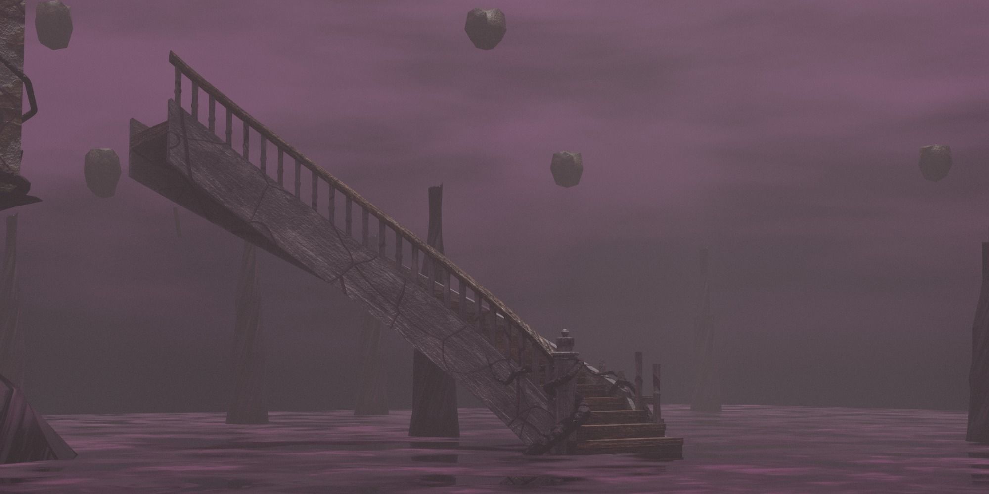 3D model Vecna Mindscape - low poly scene VR / AR / low-poly | CGTrader