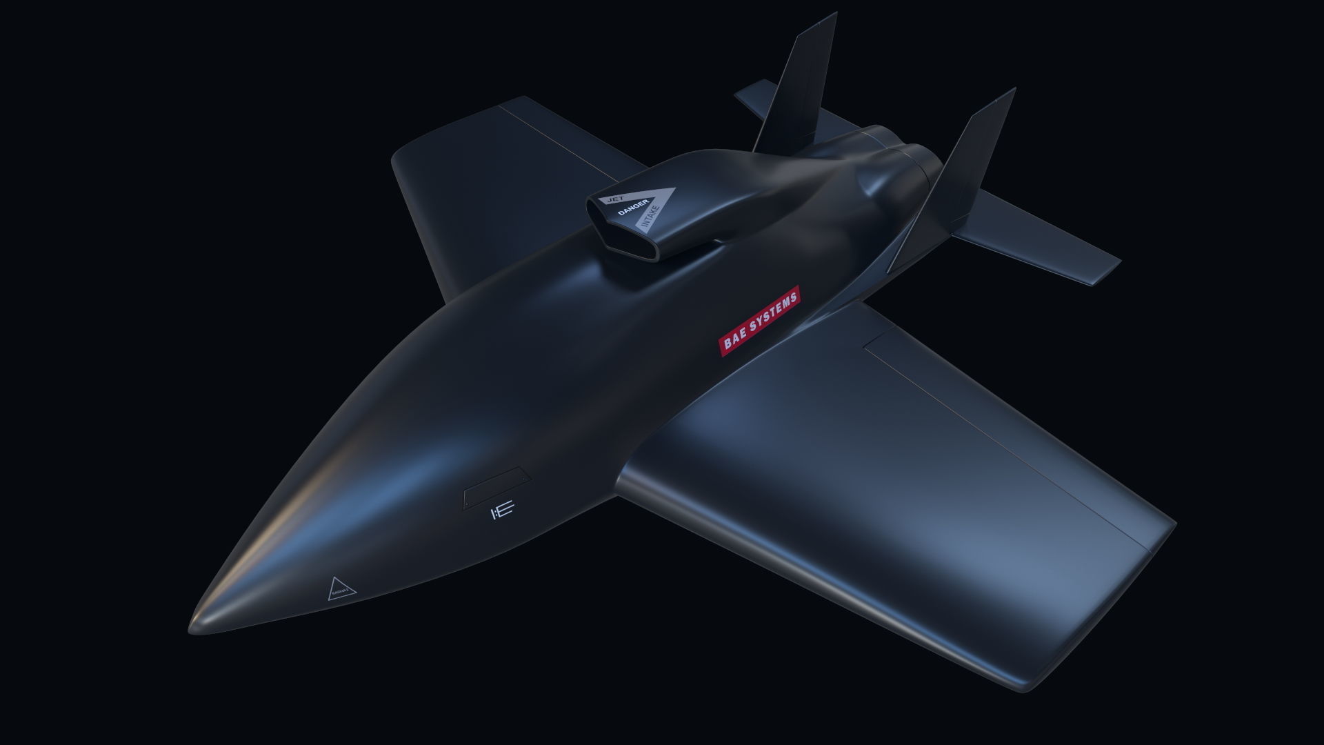 BAE UAS Concept 1 3D model | CGTrader