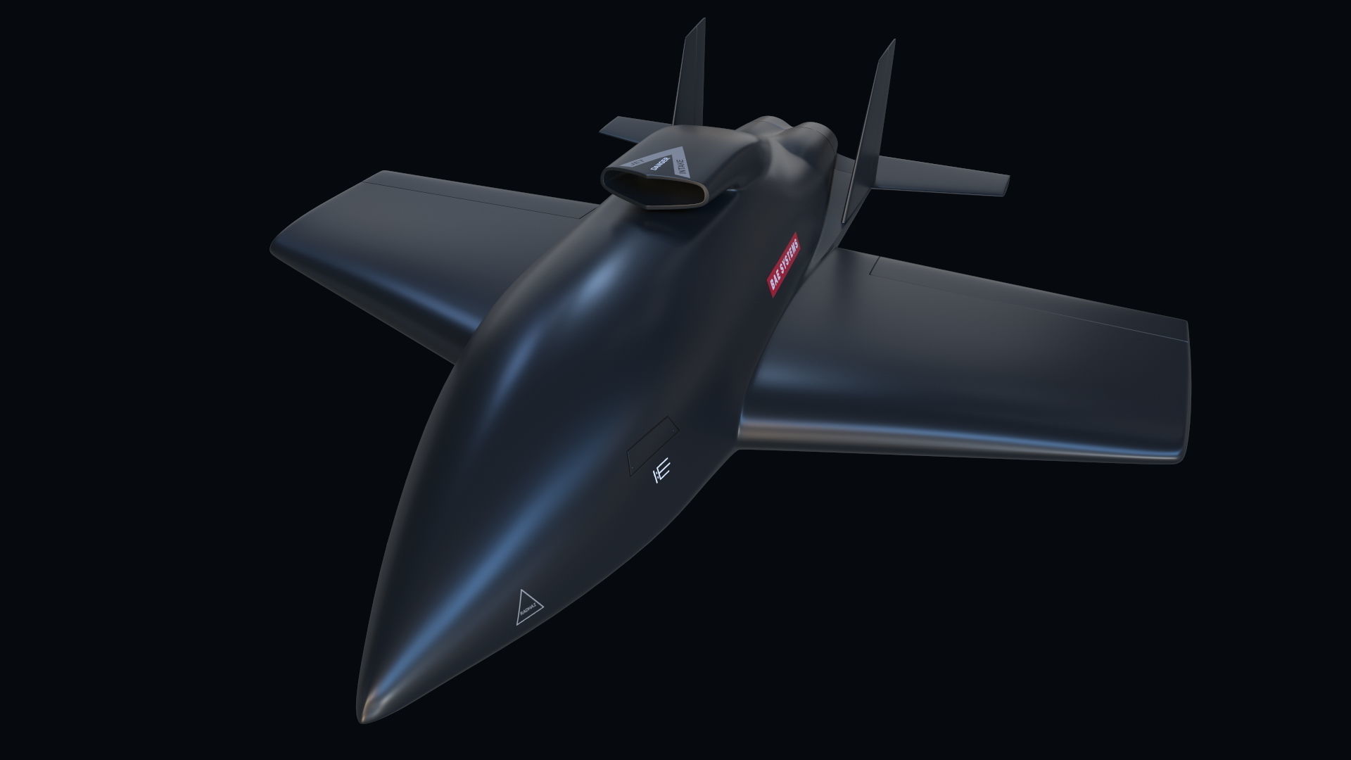 BAE UAS Concept 1 3D model | CGTrader