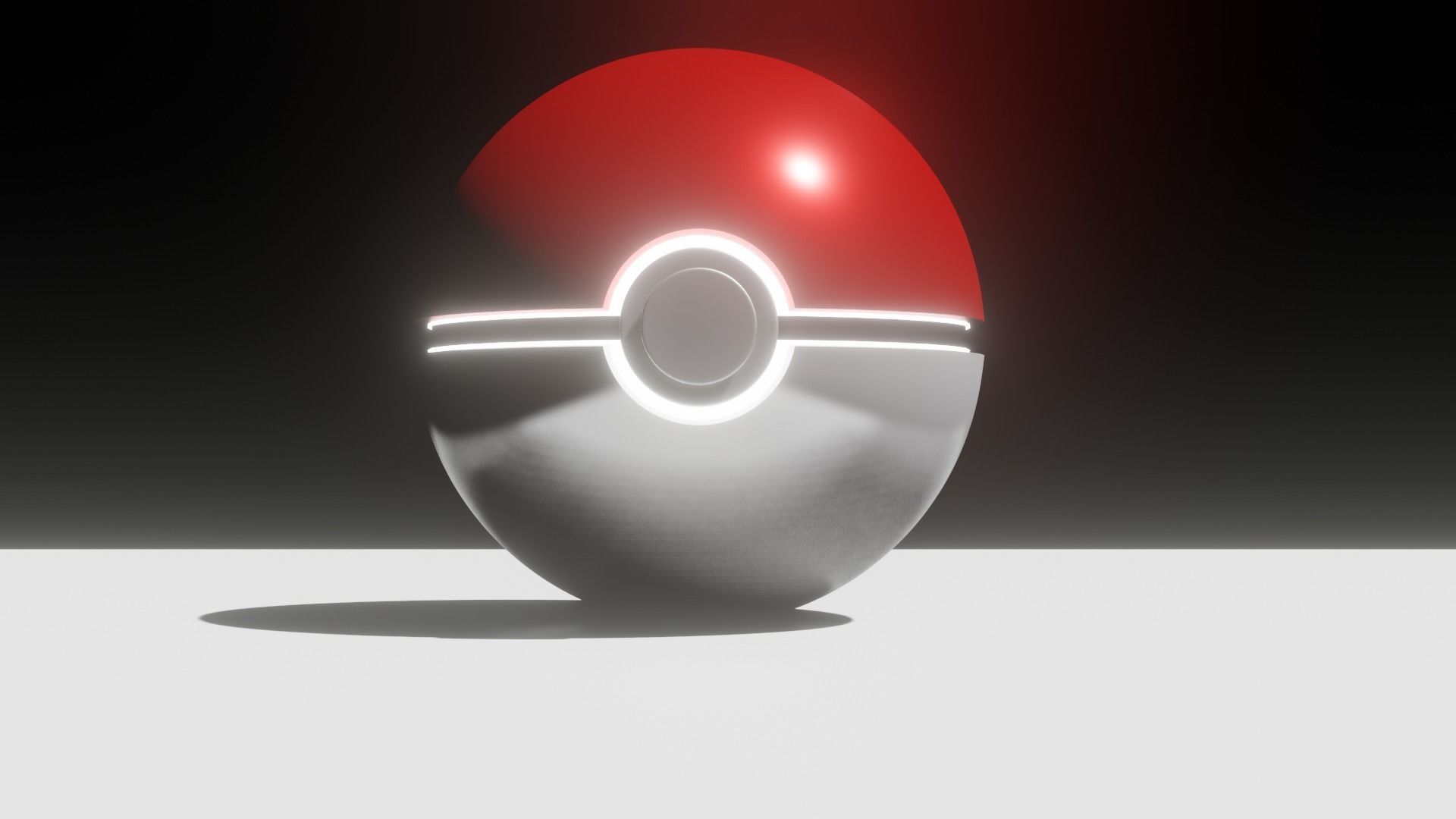 Pokeball pokemon ball 3D model | CGTrader
