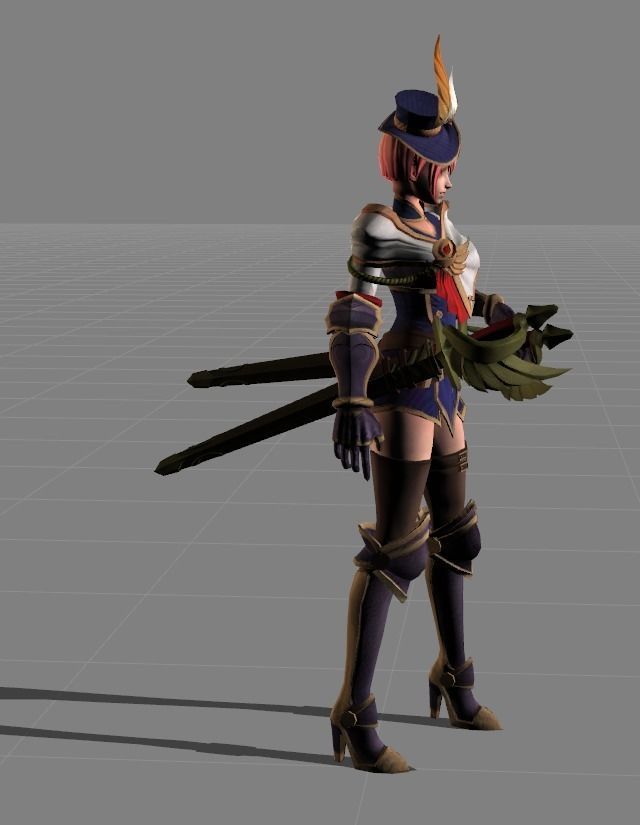 Fanny mobile Legends 3d skin 04 3D model animated rigged | CGTrader