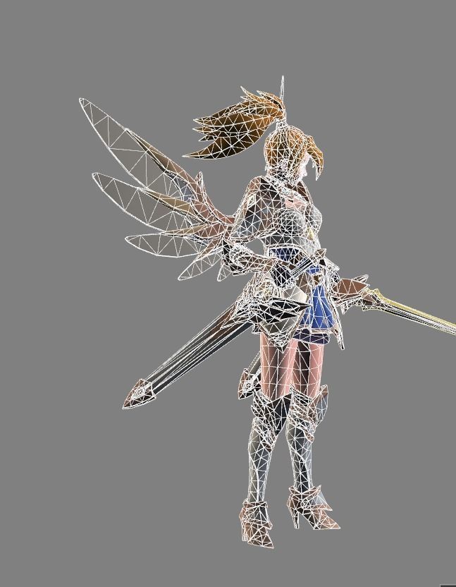 fanny 3d mobile legends skin 06 3D model animated rigged | CGTrader