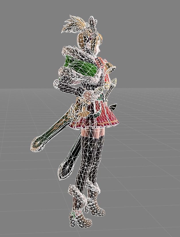 3D model fanny 3d mobile legends 07 VR / AR / low-poly | CGTrader