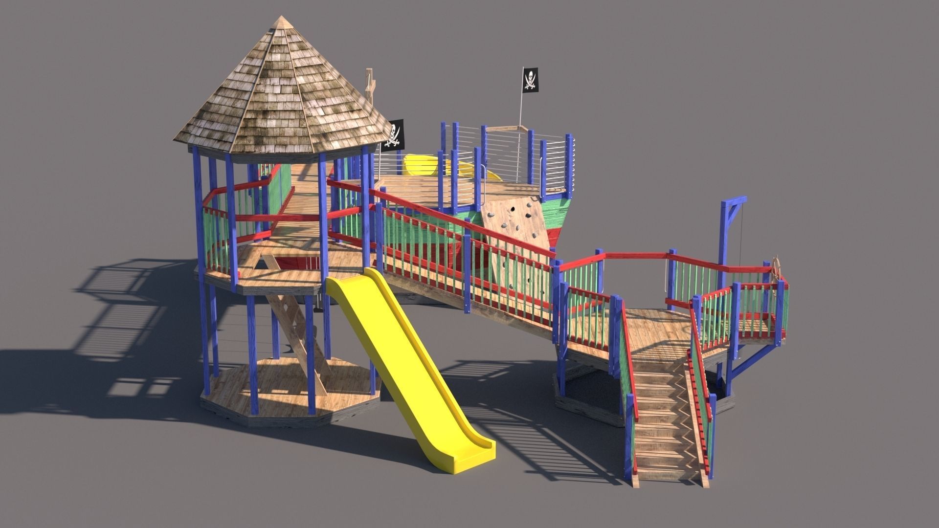 playground free 3D model | CGTrader