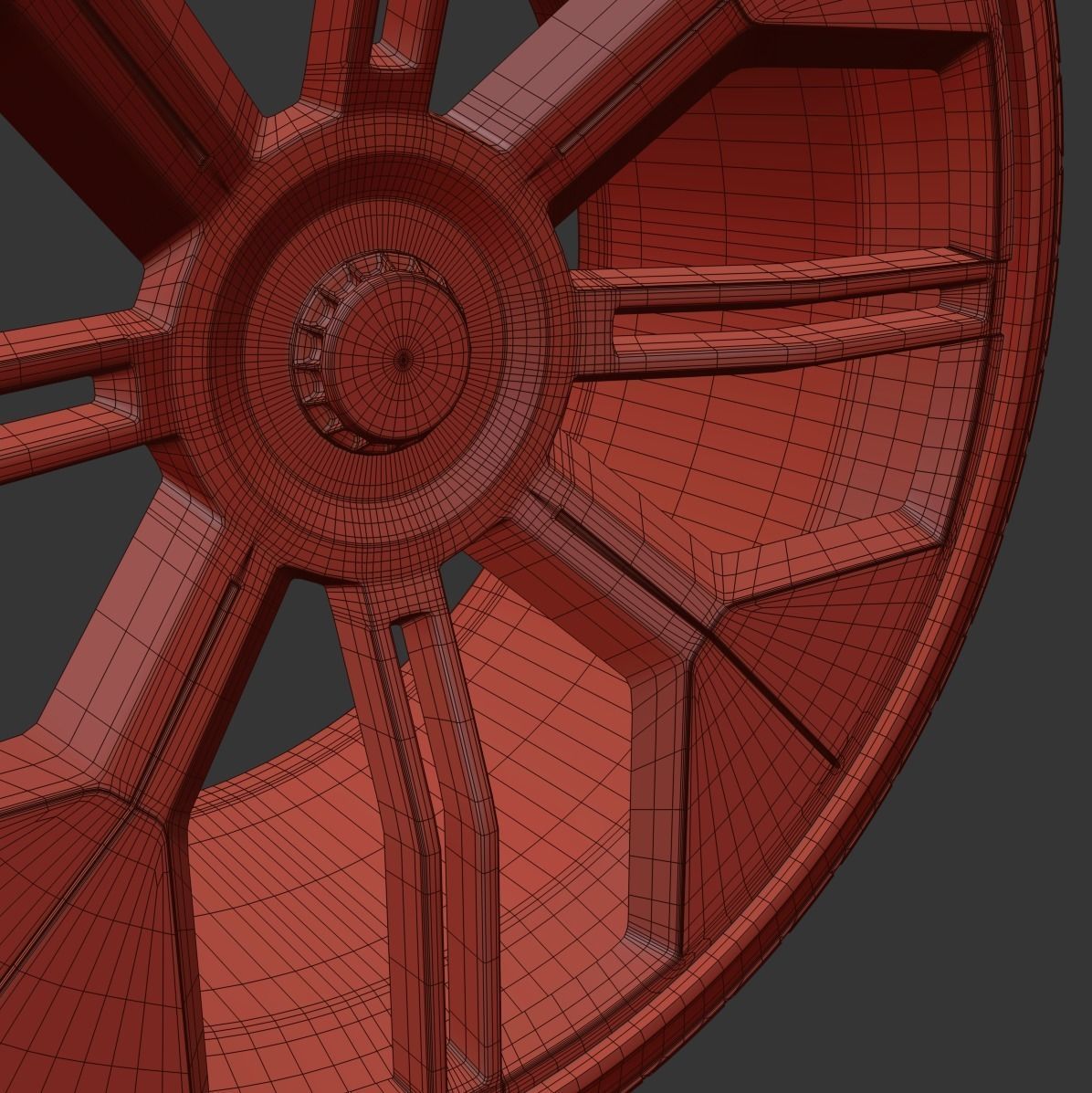 Polestar O2 wheel 3D model | CGTrader