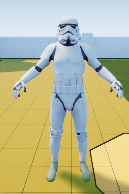SWBF2 Stormtrooper Model free VR / AR / low-poly 3D model rigged | CGTrader