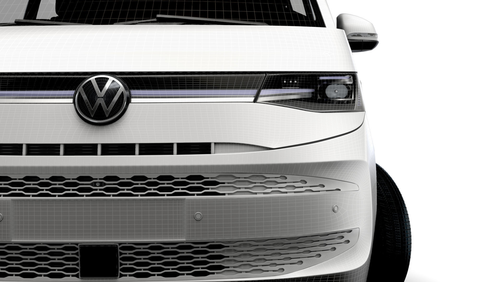 Volkswagen T7 Multivan TDI 2023 3D model | CGTrader