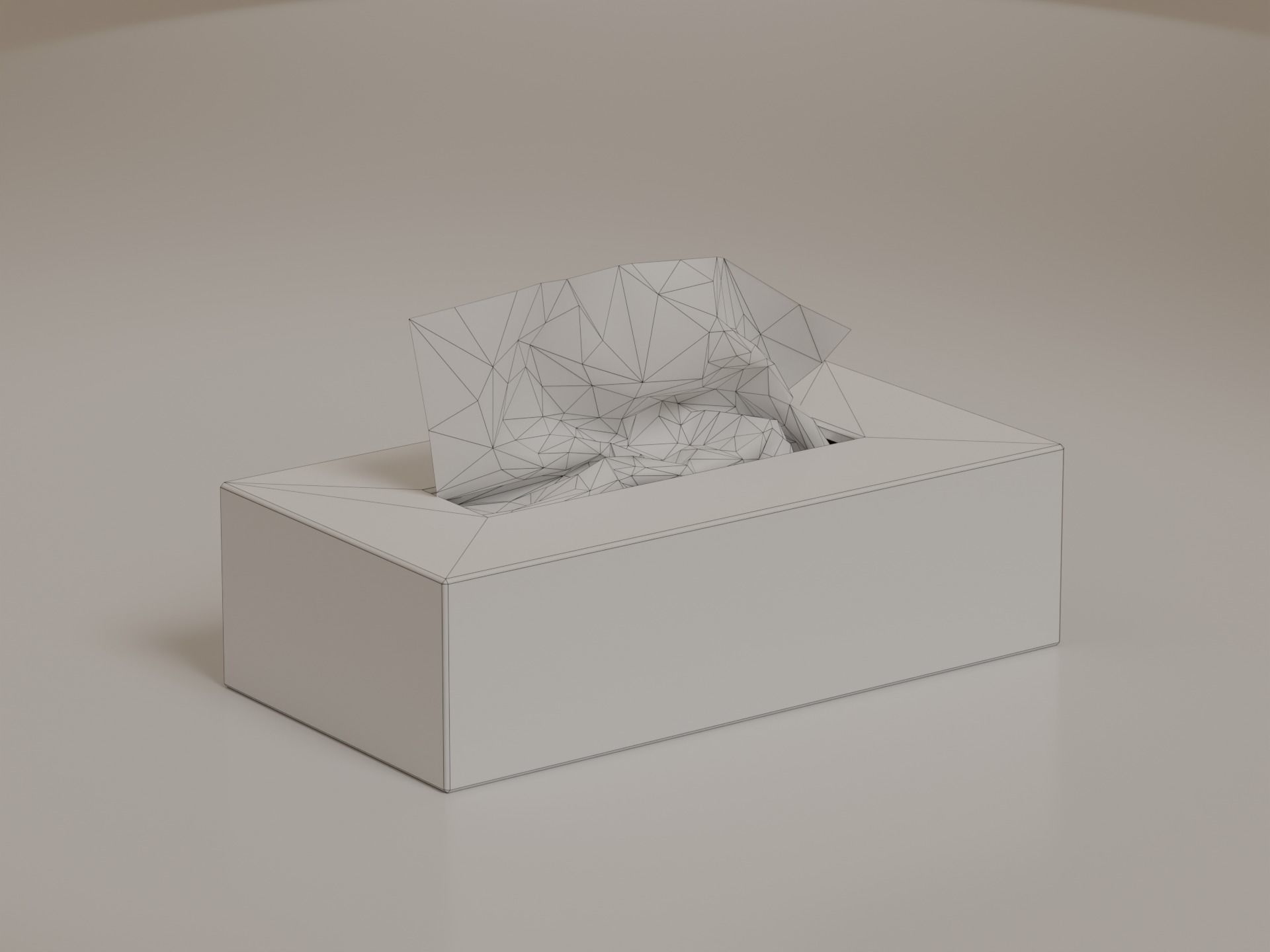 Tissue Box free VR / AR / low-poly 3D model | CGTrader
